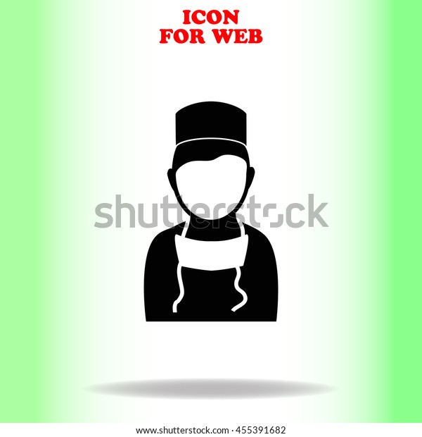 Doctor Web Icon Black Illustration On Stock Vector (Royalty Free ...