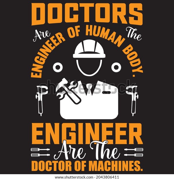 Doctors Engineer Human Body Engineer Doctor Stock Vector (Royalty Free ...