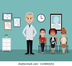 34 View Animated Characters Office Woman Stock Vector (Royalty Free ...