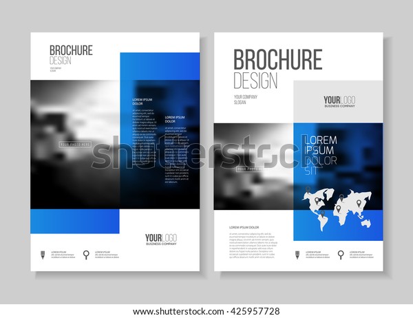 Document Book Cover Annual Report Photo Stock Vector (Royalty Free ...