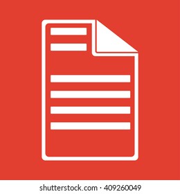 Map Pin Icon On Red Background Stock Vector (Royalty Free) 411229969 ...