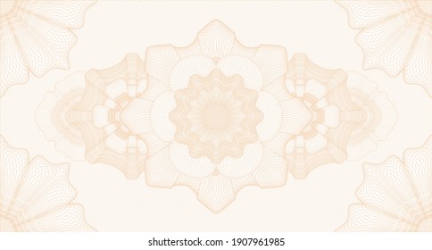 Document Watermark Banknotes Illustration Detailed Design Stock Vector ...
