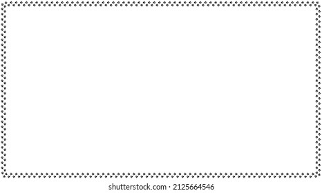 Dog Border Transparent Background Stock Vector (Royalty Free ...