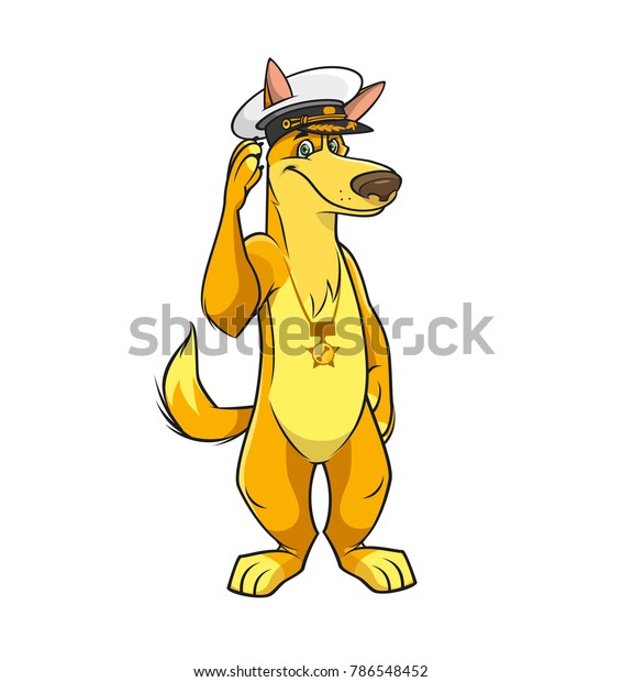 Dog Military Funny Stock Vector (Royalty Free) 786548452 | Shutterstock