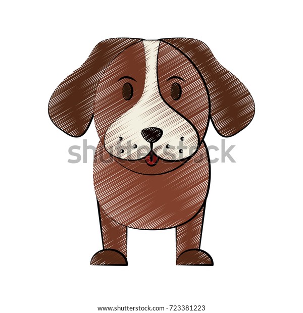 Dog Pet Face Icon Image Stock Vector (Royalty Free) 723381223 ...