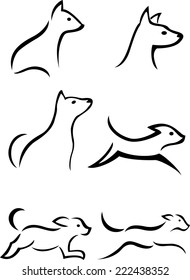 3,218 Dog running outline Images, Stock Photos & Vectors | Shutterstock