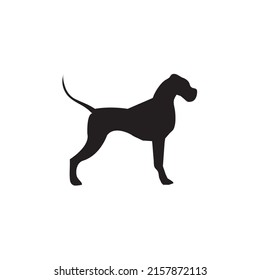 Dog Symbol Silhouette Dog Vector Stock Vector (Royalty Free) 2157872113 ...
