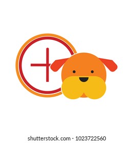 Dog Target Logo Icon Design Stock Vector (Royalty Free) 1023722560 ...