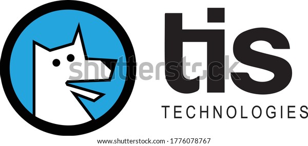 Dog Technology Abstract Logo Vector Stock Vector (Royalty Free ...
