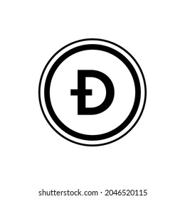 Doge Coin Icon Vector Design Stock Vector (Royalty Free) 2046520115 | Shutterstock