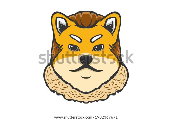 Doge Father Vector Logo Stock Vector (Royalty Free) 1982367671 ...