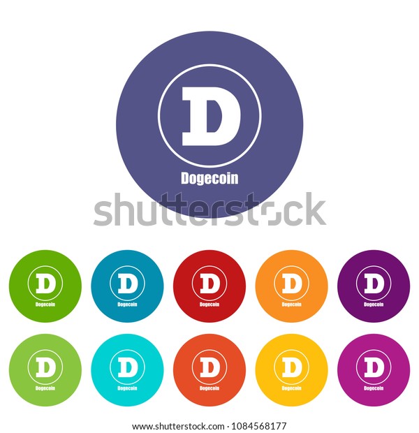 Dogecoin Icon Simple Illustration Dogecoin Vector Stock Vector (Royalty ...