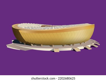 95 Lusail Iconic Stadium Qatar Images, Stock Photos & Vectors ...