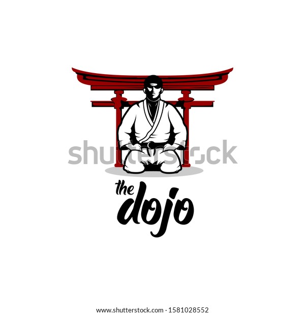 Dojo Logo Design Illustration Stock Vector (Royalty Free) 1581028552 ...