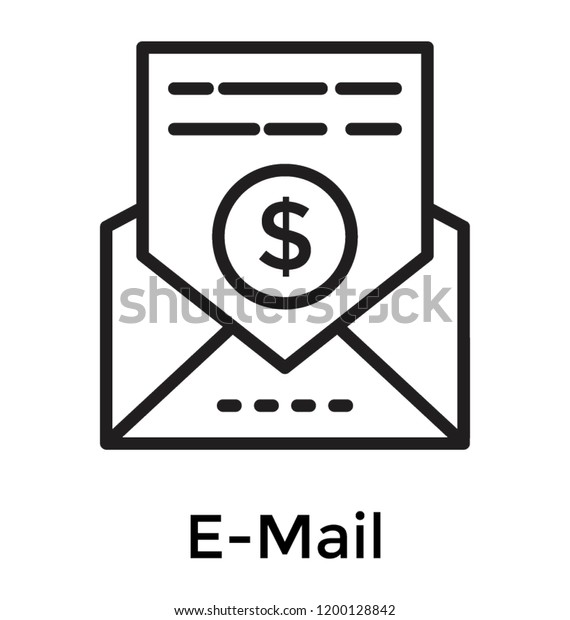 Dollar Message Showing Business Email Stock Vector (Royalty Free ...