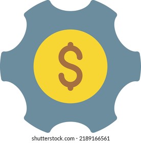 Dollar Setting Vector Illustration On Transparent Stock Vector (Royalty ...