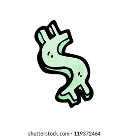 Cartoon Dollar Sign Stock Illustration 137211203