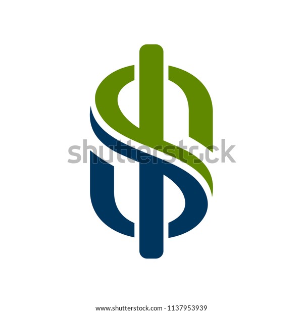 Dollar Sign Logo Stock Vector (Royalty Free) 1137953939