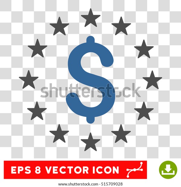Dollar Stars Eps Vector Pictogram Illustration Stock Vector (Royalty ...