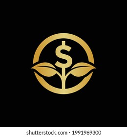 Dollar Tree Logo Growing Dollar Logo Stock Vector (Royalty Free ...