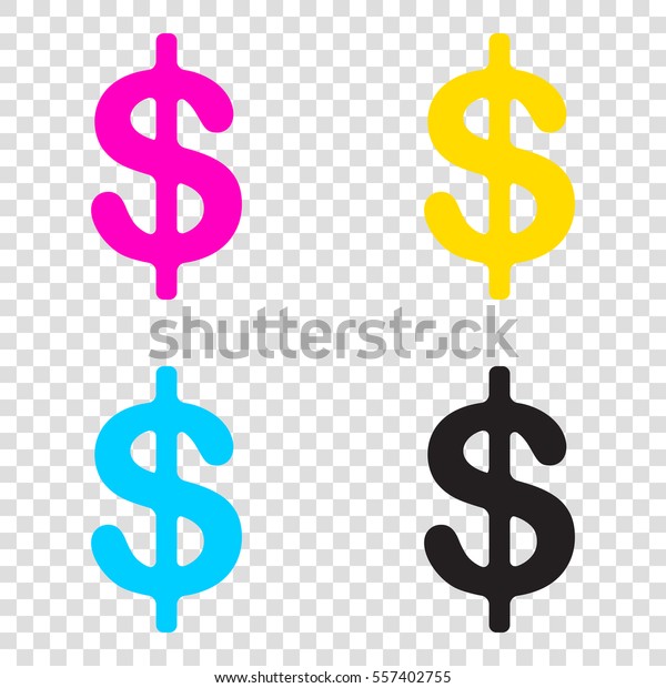 Dollars Sign Illustration Usd Currency Symbol: เวกเตอร์สต็อก (ปลอดค่า ...