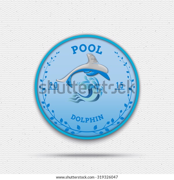 Dolphin Badges Logos Labels Can Be Stock Vector (Royalty Free ...
