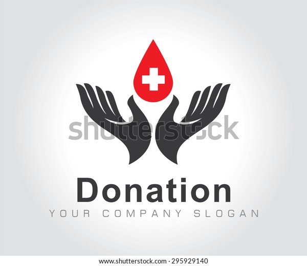 Donate Blood Logo Stock Vector (Royalty Free) 295929140 | Shutterstock