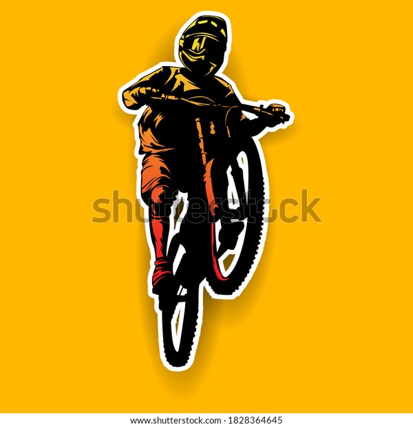 Donhill Funky Sticker Vector Illustration Stock Vector (Royalty Free ...
