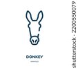5+ Thousand Donkey Outline Royalty-Free Images, Stock Photos & Pictures ...
