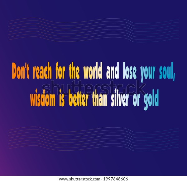 Dont Be Greedy Live World Stock Vector (Royalty Free) 1997648606 ...