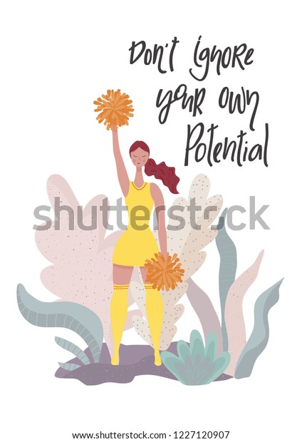 Dont Ignore Your Own Potential Card Stock Vector (Royalty Free ...