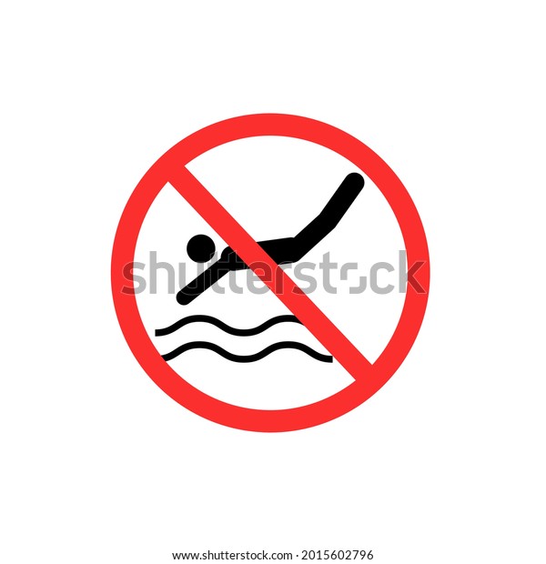 Dont Jump Stop Sign Icon Clipart Stock Vector (Royalty Free) 2015602796 ...