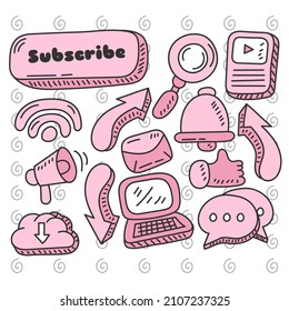 1,029 Subscribe doodles Images, Stock Photos & Vectors | Shutterstock