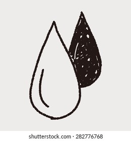 Doodle Blood: vector de stock (libre de regalías) 283740212 | Shutterstock