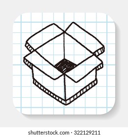 Doodle Box Stock Vector (Royalty Free) 322129211 | Shutterstock
