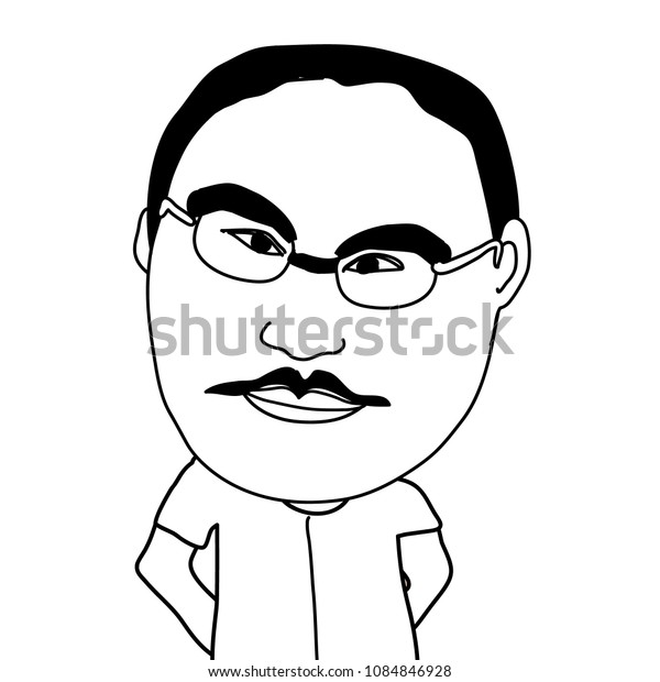 Doodle Cartoon Asian Man Vector Eps10 Stock Vector (Royalty Free ...