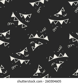 Doodle Colored Ribbon Seamless Pattern Background Stock Vector (Royalty Free) 260304605 ...