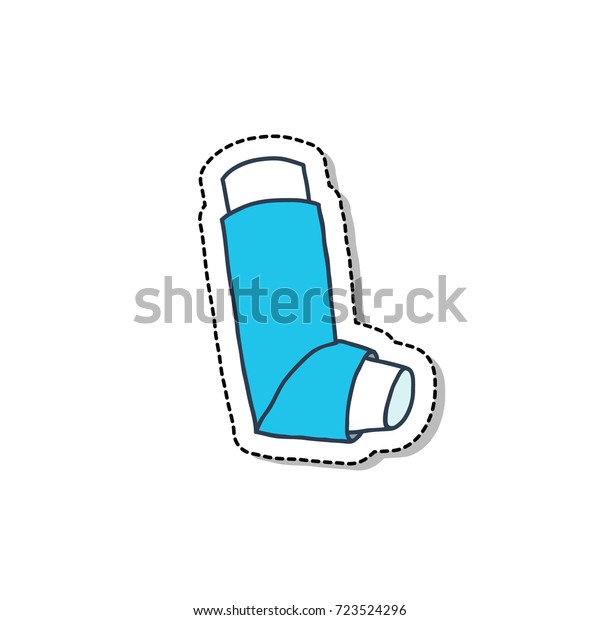 Doodle Icon Inhaler Asthma Stock Vector (Royalty Free) 723524296 ...