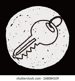 Doodle Key Stock Vector (Royalty Free) 268084109 | Shutterstock