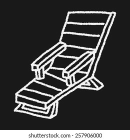 Doodle Lounge Chair Stock Vector (Royalty Free) 257906051