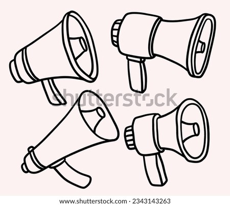 Megaphone Drawing | Free download on ClipArtMag