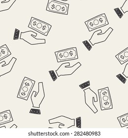 Doodle Money Stock Vector (Royalty Free) 282480983 | Shutterstock