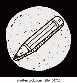 Doodle Pencil Stock Vector (Royalty Free) 286434716 | Shutterstock