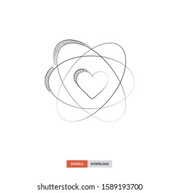 Doodle Sketch Core Values Concept On: vector de stock (libre de ...