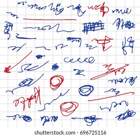 811 Lines scrible Images, Stock Photos & Vectors | Shutterstock