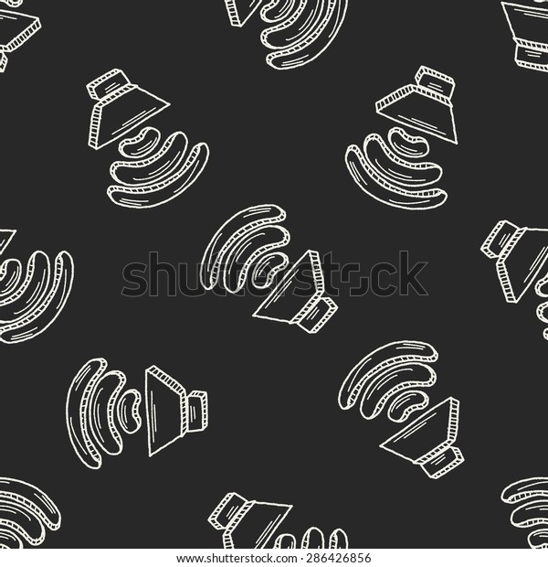 Doodle Sound Stock Vector (Royalty Free) 286426856 | Shutterstock
