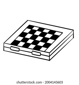 Doodle Sticker Chess Board Game Stock Vector (Royalty Free) 2004143603 ...