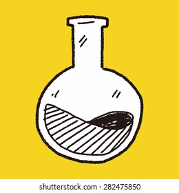 Doodle Test Tube Stock Vector (Royalty Free) 282475850 | Shutterstock