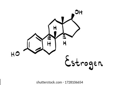 1,173 Estrogen Chemical Structure Images, Stock Photos & Vectors ...