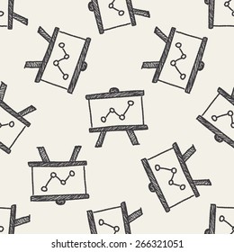 Doodle Whiteboard Chart Stock Vector (Royalty Free) 266321051 ...
